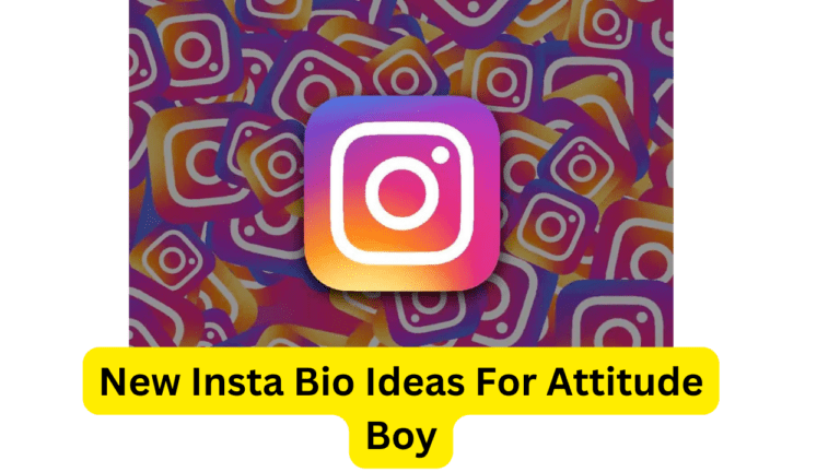 New Insta Bio Ideas For Attitude Boy || Instagram Bio Ideas