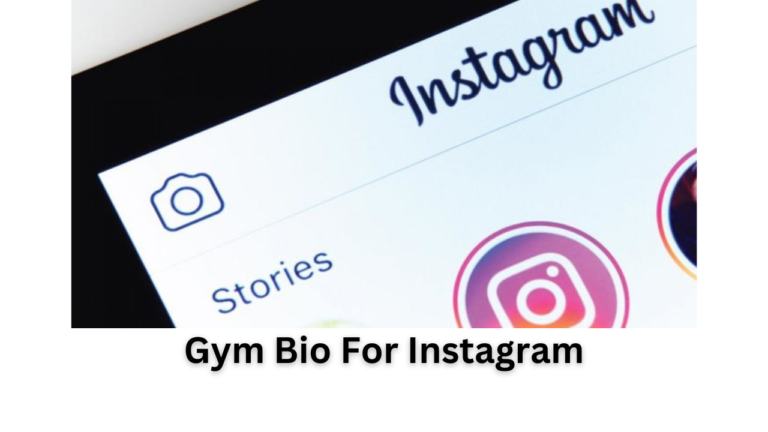 Gym Bio for Instagram | Insta Bio For Gym Lovers
